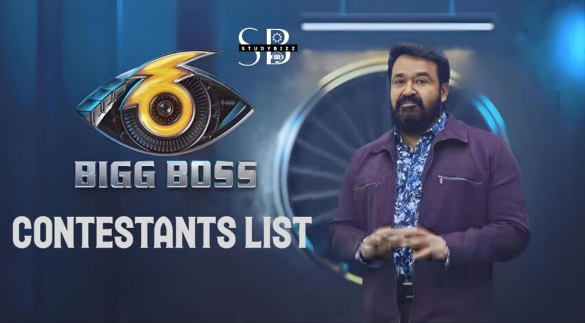 Bigg Boss Malayalam Season 6 Confirmed Contestants Names - updated ...