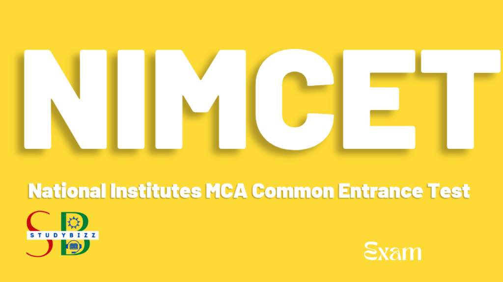 NIMCET: National Institutes MCA Common Entrance Test (NIM CET)-2023 ...