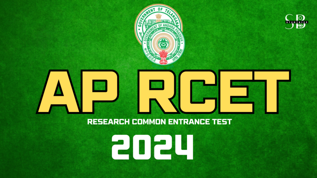 AP RCET 2024 for PhD & M.Phil Admission (AP Research Common Entrance ...