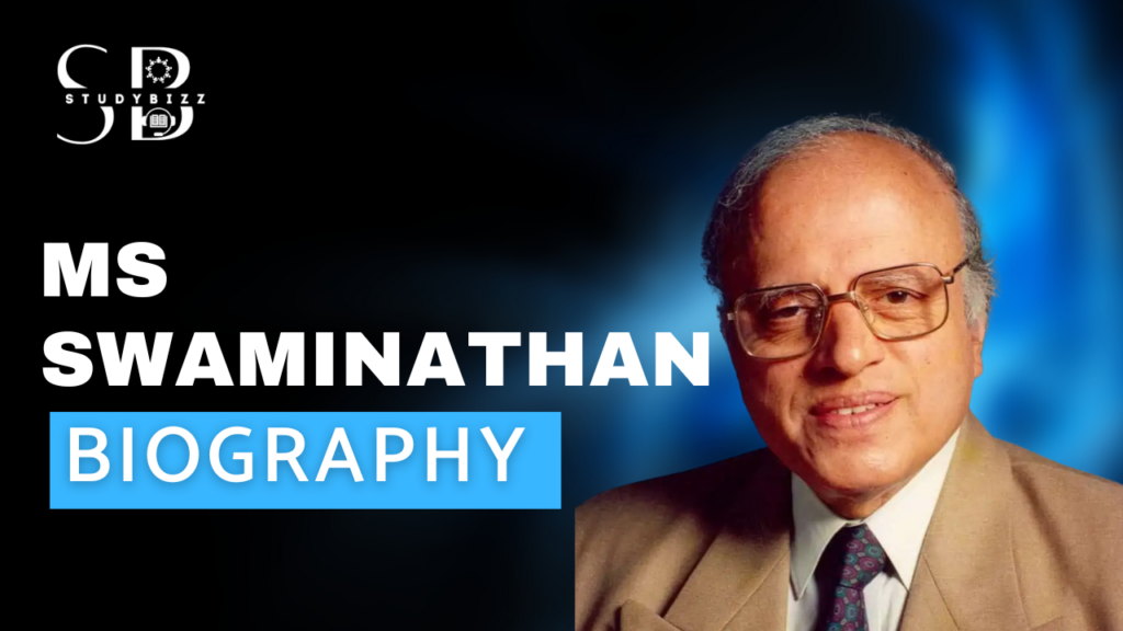 MS Swaminathan Biography, Age, Spouse, Family, Native, Wiki, and other ...