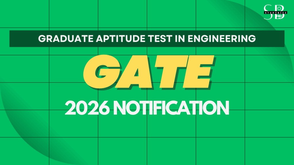 GATE 2026 Notification: Exam Dates, Eligibility, Fees, Syllabus, and ...