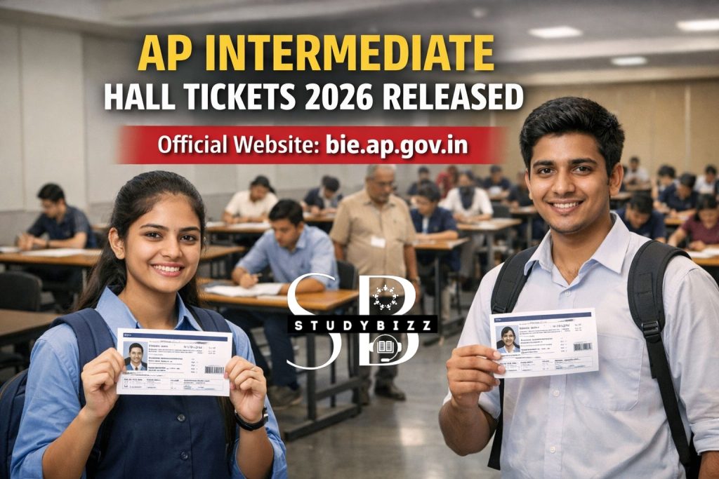 AP Intermediate Public Exam Hall Tickets 2026 Released – Direct ...