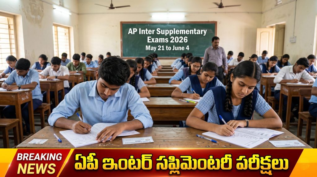 AP Inter Supplementary Exams 2026: Complete Schedule, Dates, Fee ...