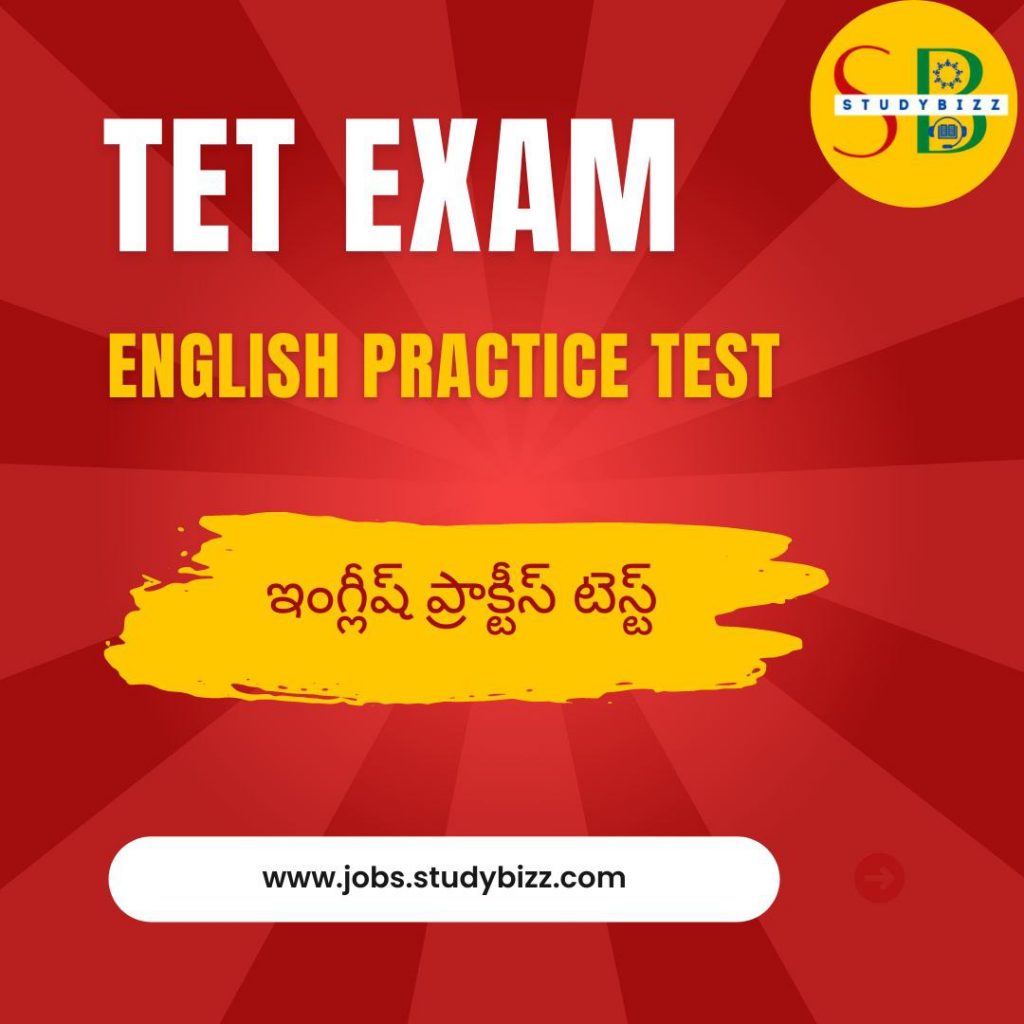 TET 2022 ENGLISH TEST STUDYBIZZ EXAMS tet-2022-english-test-studybizz-exams