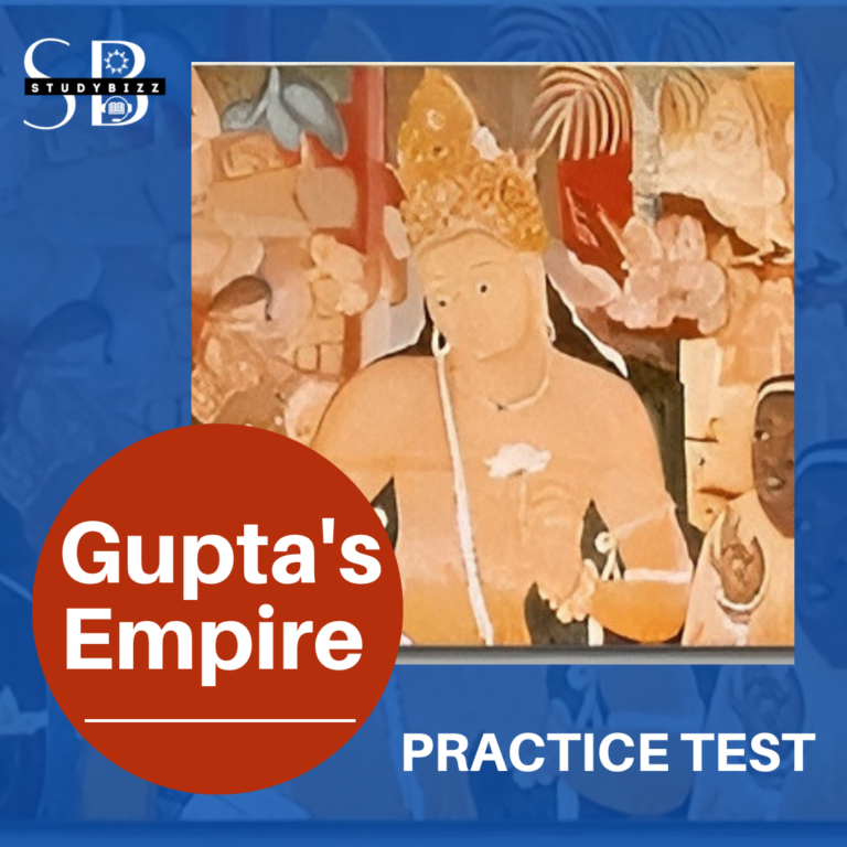 Indian History Practice Test on Gupta's Empire - EXAMS