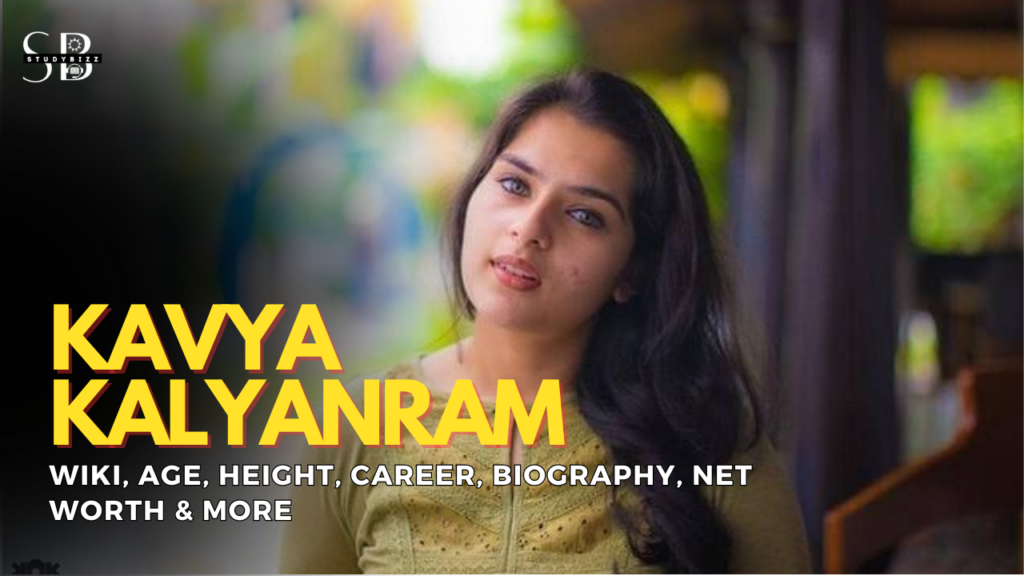 Kavya Kalyanram Wiki, Biography, Age, Height, Weight, Husband ...