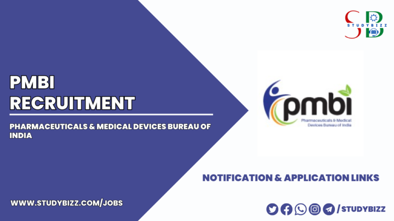 PMBI Recruitment 2024 for 44 Assistant Manager, Executive and other ...