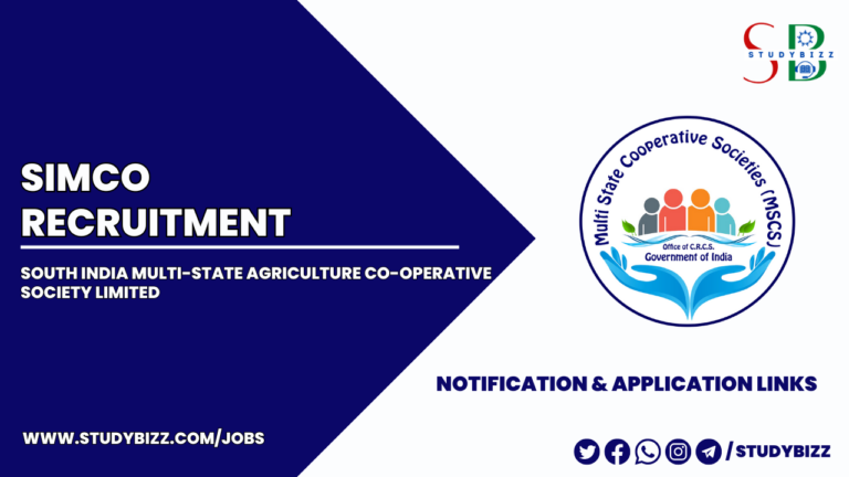 SIMCO Recruitment 2024 for 48 Office Assistant, Salesman and Supervisors Posts - JOBS