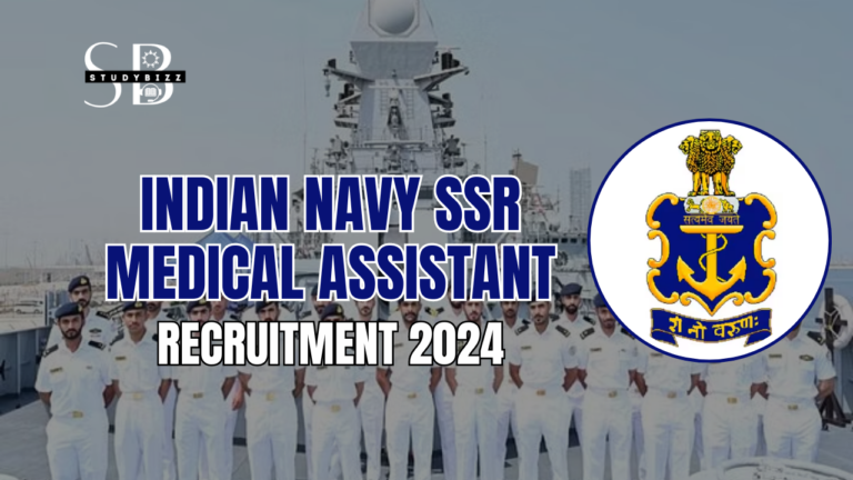 Indian Navy SSR Medical Assistant Recruitment 2024 - JOBS