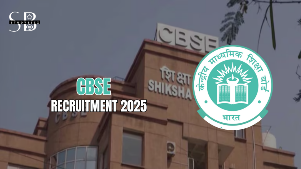 CBSE Recruitment 2025 Notification out for Junior Assistant and ...