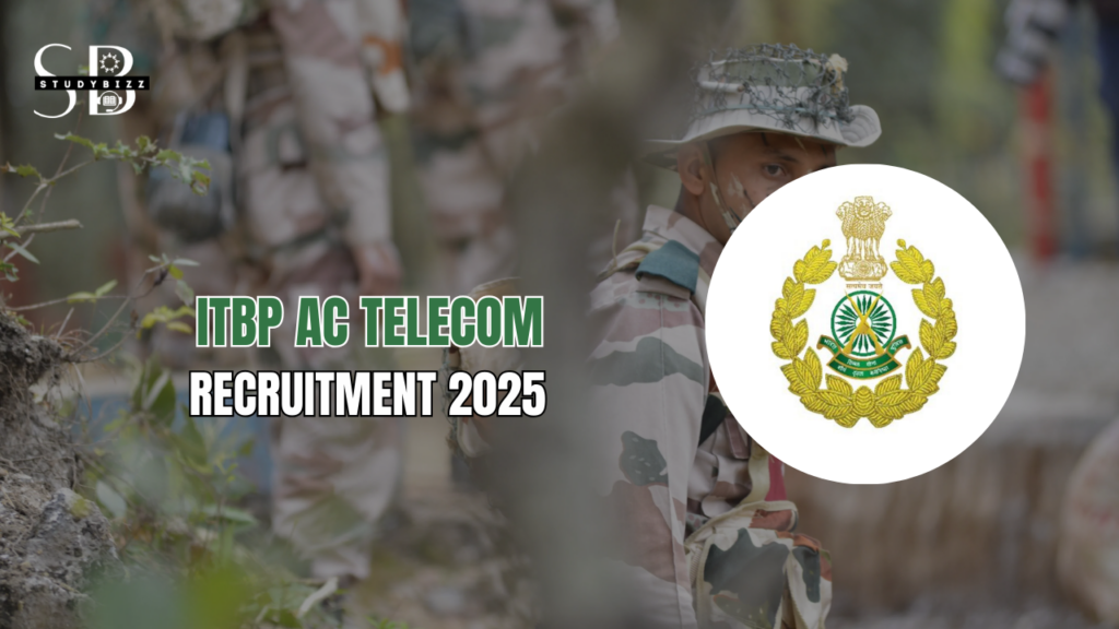 ITBP AC Telecom Recruitment 2025 Notification out for 48 Assistant ...