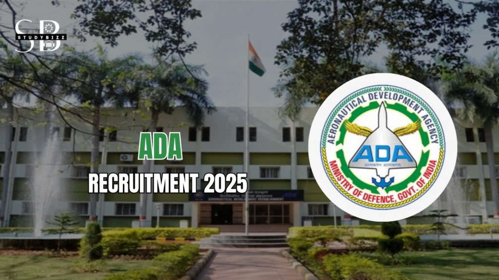 ADA Recruitment 2025 Notification out for 133 Scientist Posts - JOBS