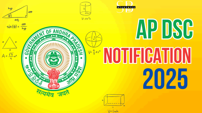 AP DSC 2025 Notification Out for 16,347 Vacancies, Syllabus, Eligibilty ...