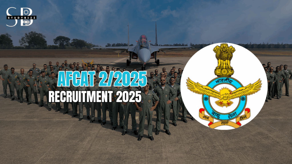 AFCAT 2/2025 Notification out for Indian Air Force Commissioned Officer ...