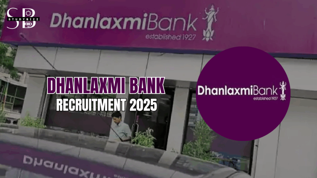 Dhanlaxmi Bank Recruitment 2025 Notification out for Junior Officer ...