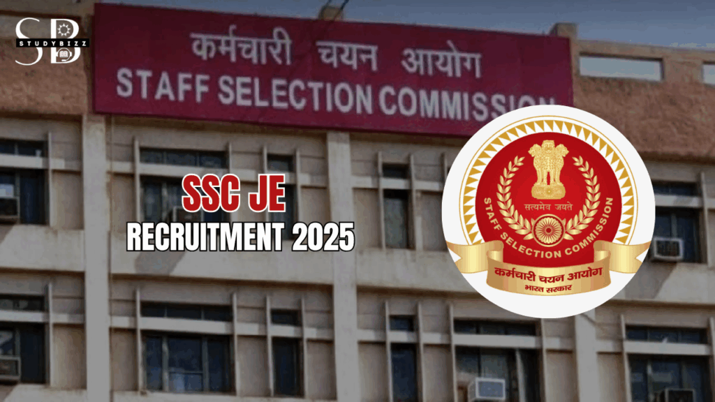 SSC JE Recruitment 2025 Notification out for 1340 Vacancies - JOBS