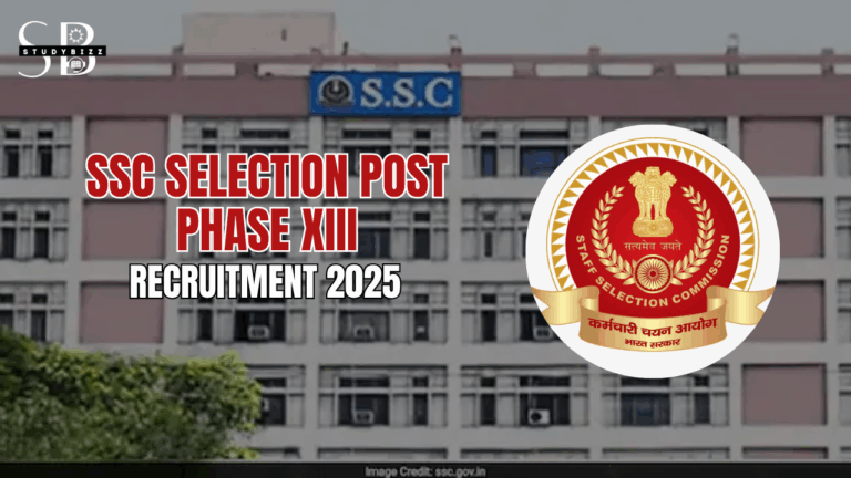 SSC Selection Post Phase XIII Recruitment 2025 Notification Out for ...