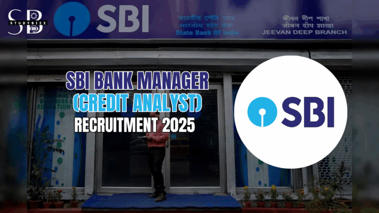 SBI Bank Manager (Credit Analyst) Recruitment 2025 – Apply Online ...