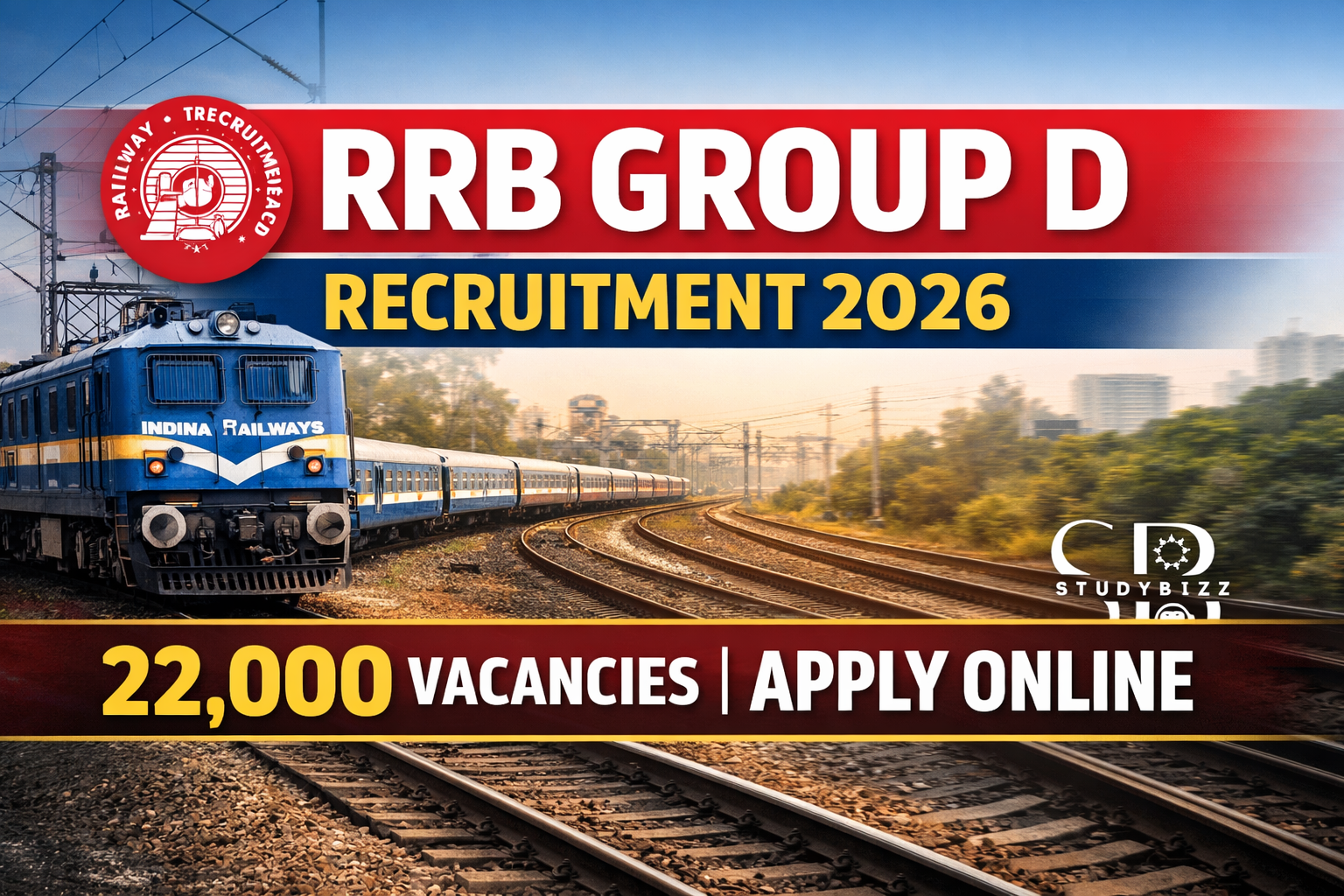 RRB Group D Recruitment 2026 Notification Out – Apply Online for 22,000 ...