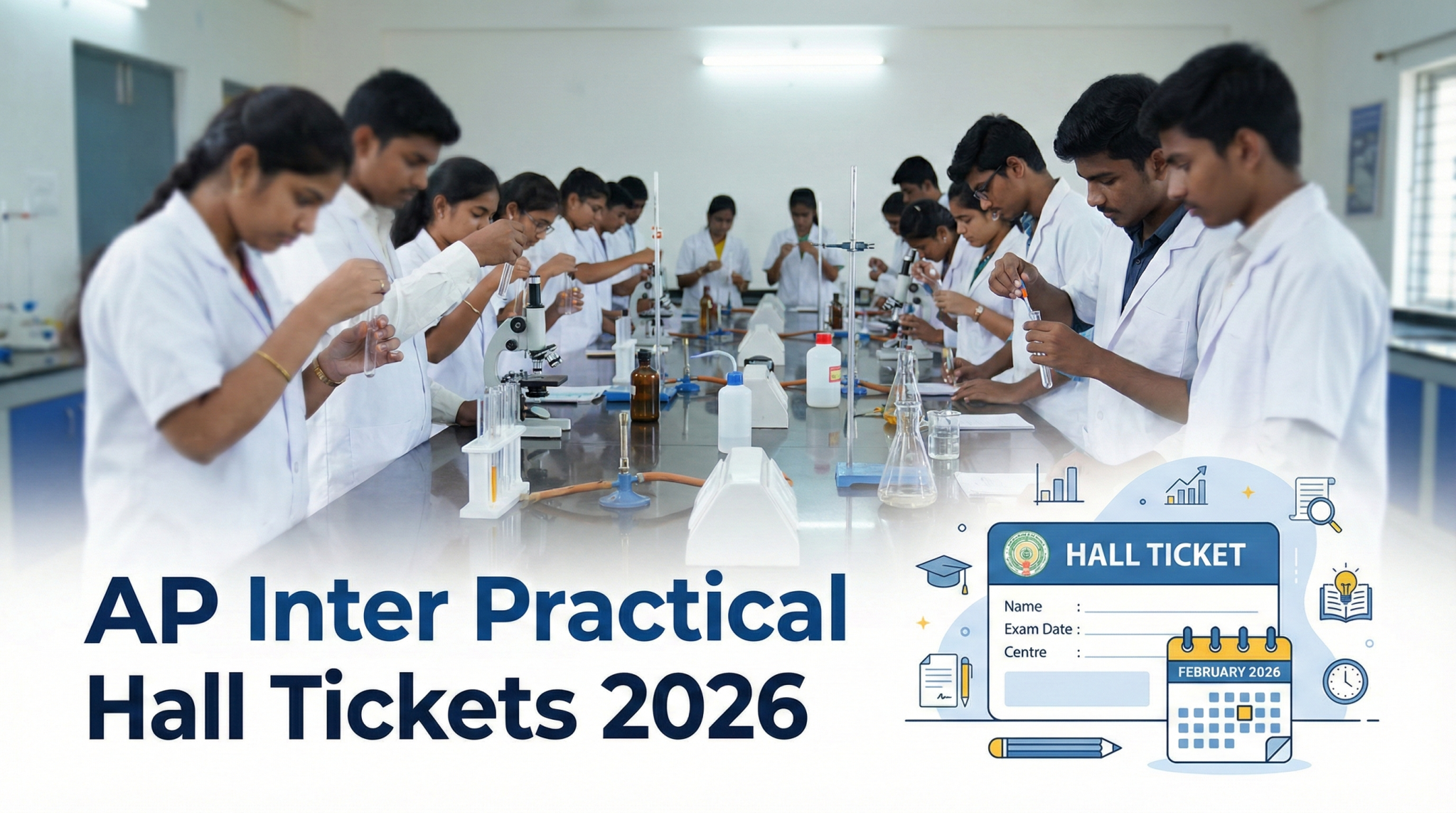 AP Inter Practical Hall Tickets 2026 – Download Link, Dates & Complete ...