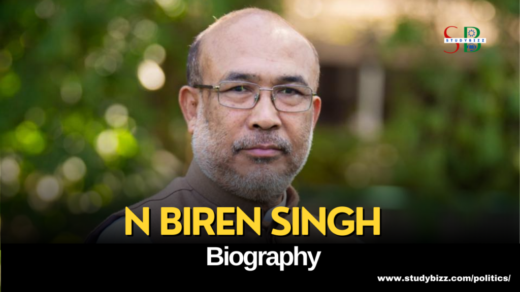 N Biren Singh Biography, Age, Spouse, Family, Native, Political party ...