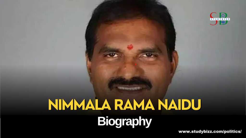 Nimmala Rama Naidu Biography, Age, Spouse, Family, Native, Political ...