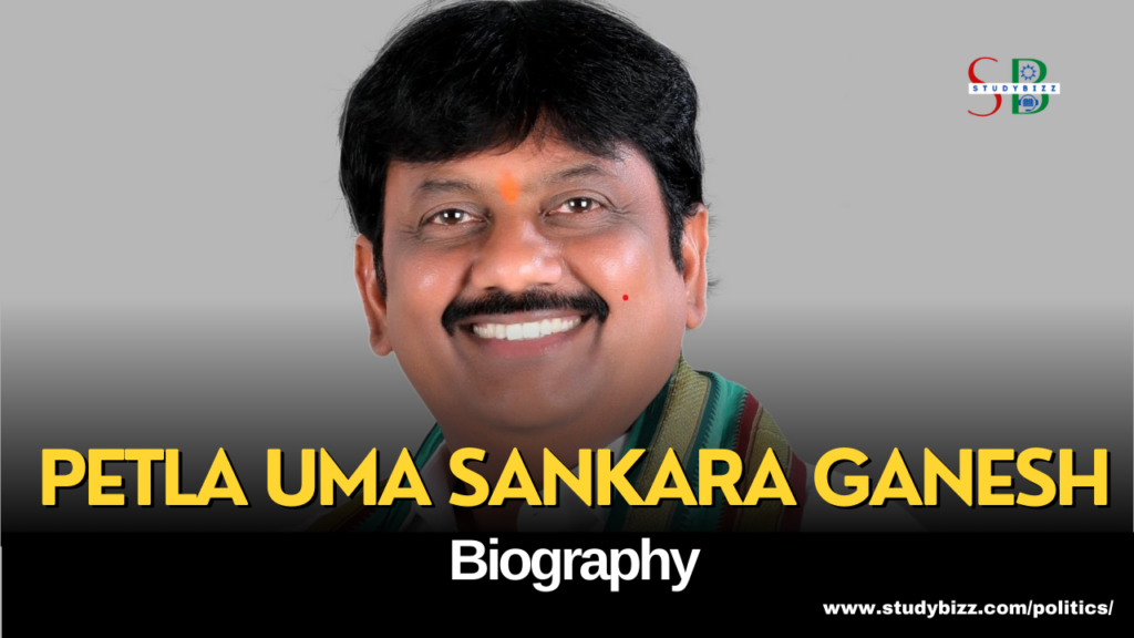 Petla Uma Sankara Ganesh Biography, Age, Spouse, Family, Native, Political party, Wiki, and ...