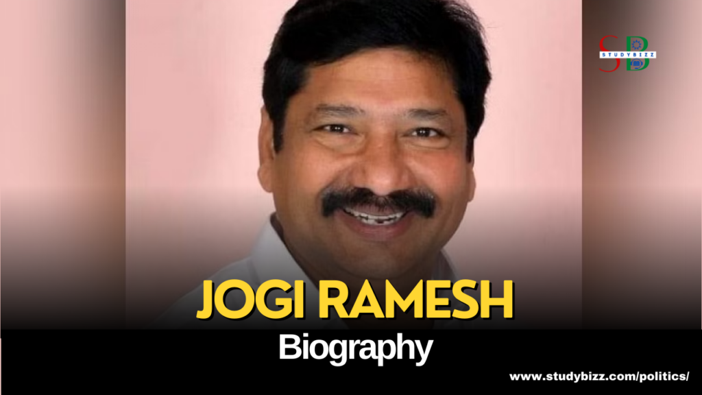 Jogi Ramesh Biography, Age, Spouse, Family, Native, Political party, Wiki, and other details ...