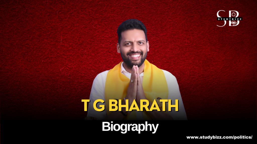 T G Bharath Biography, Age, Spouse, Family, Native, Political party ...