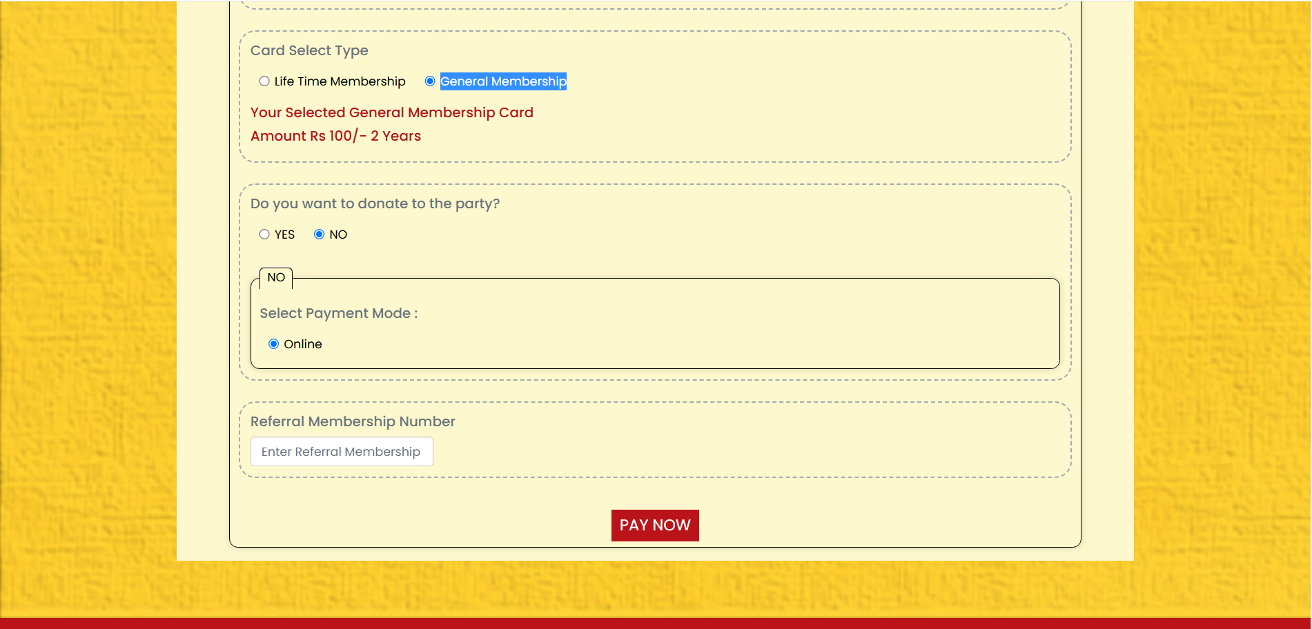 TDP Membership Registration Process - టిడిపి సభ్యత్వ నమోదు పూర్తి ...