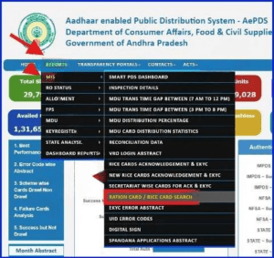 AP Ration Card Holders eKYC Complete Process - STUDYBIZZ