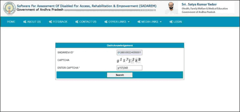 AP Sadarem Certificate 2025 Slot Booking Process, Fees & Documents ...