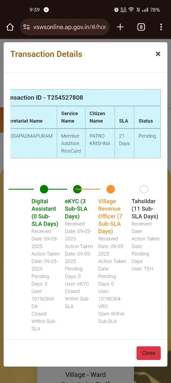 AP Ration Card Application Status Checking Process 2025 - STUDYBIZZ