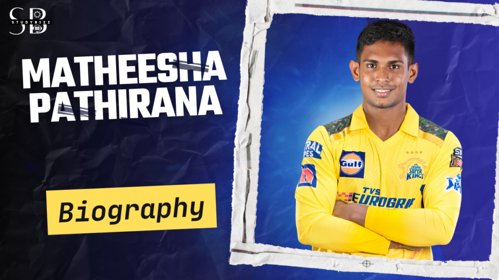Matheesha Pathirana Profile, Biography, Age, Country, Cricket stats ...