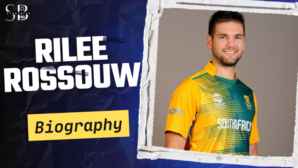 Rilee Rossouw Profile, Biography, Age, Country, Cricket stats, Wife ...